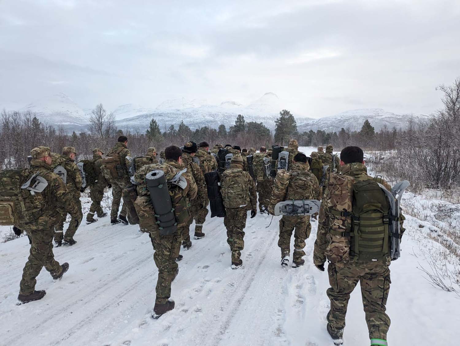British Commandos deploy to Arctic to boost security