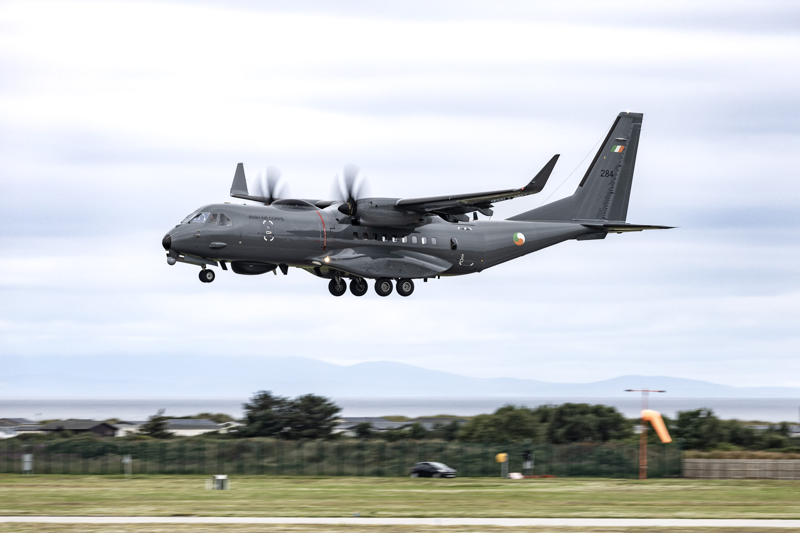 RAF base hosts Irish military aircraft for first time