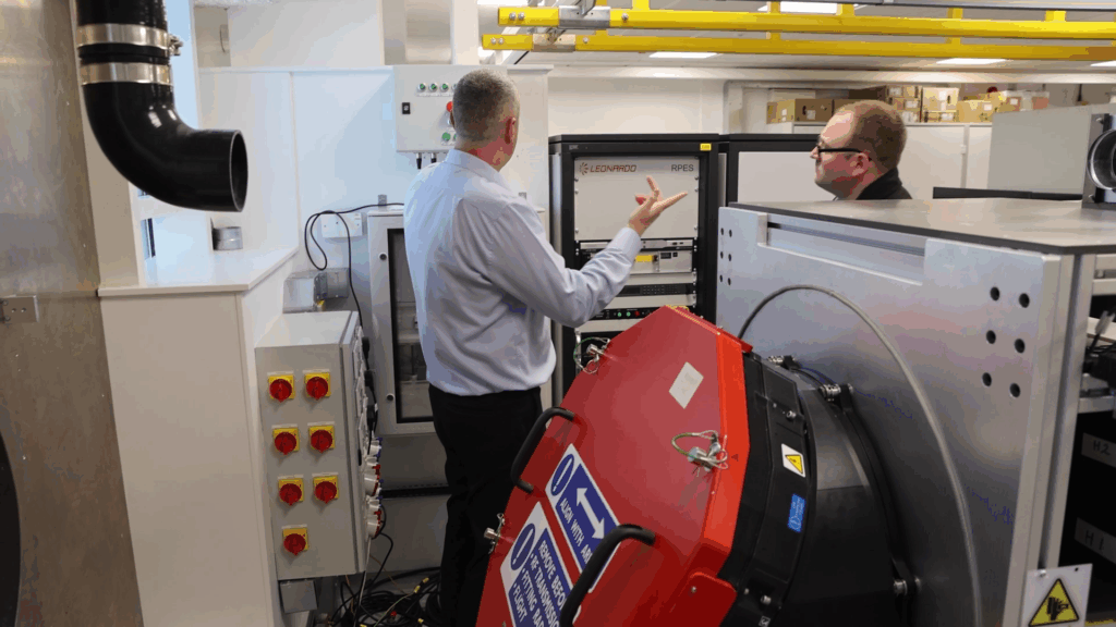 A look inside Leonardo UK in Edinburgh