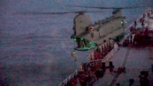 Video shows British forces board Russian shadow tanker